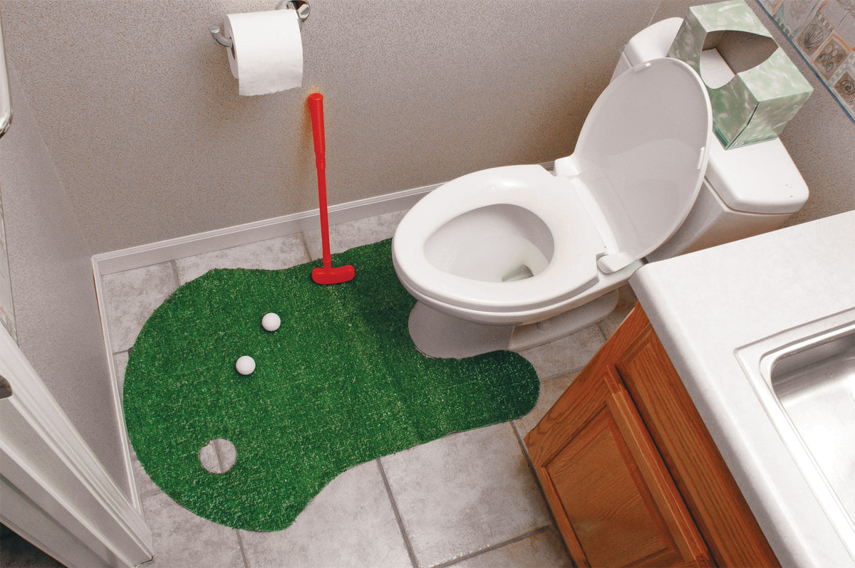 Indoor Bathroom Golf Game: Practice Your Putting Anytime, Anywhere ...