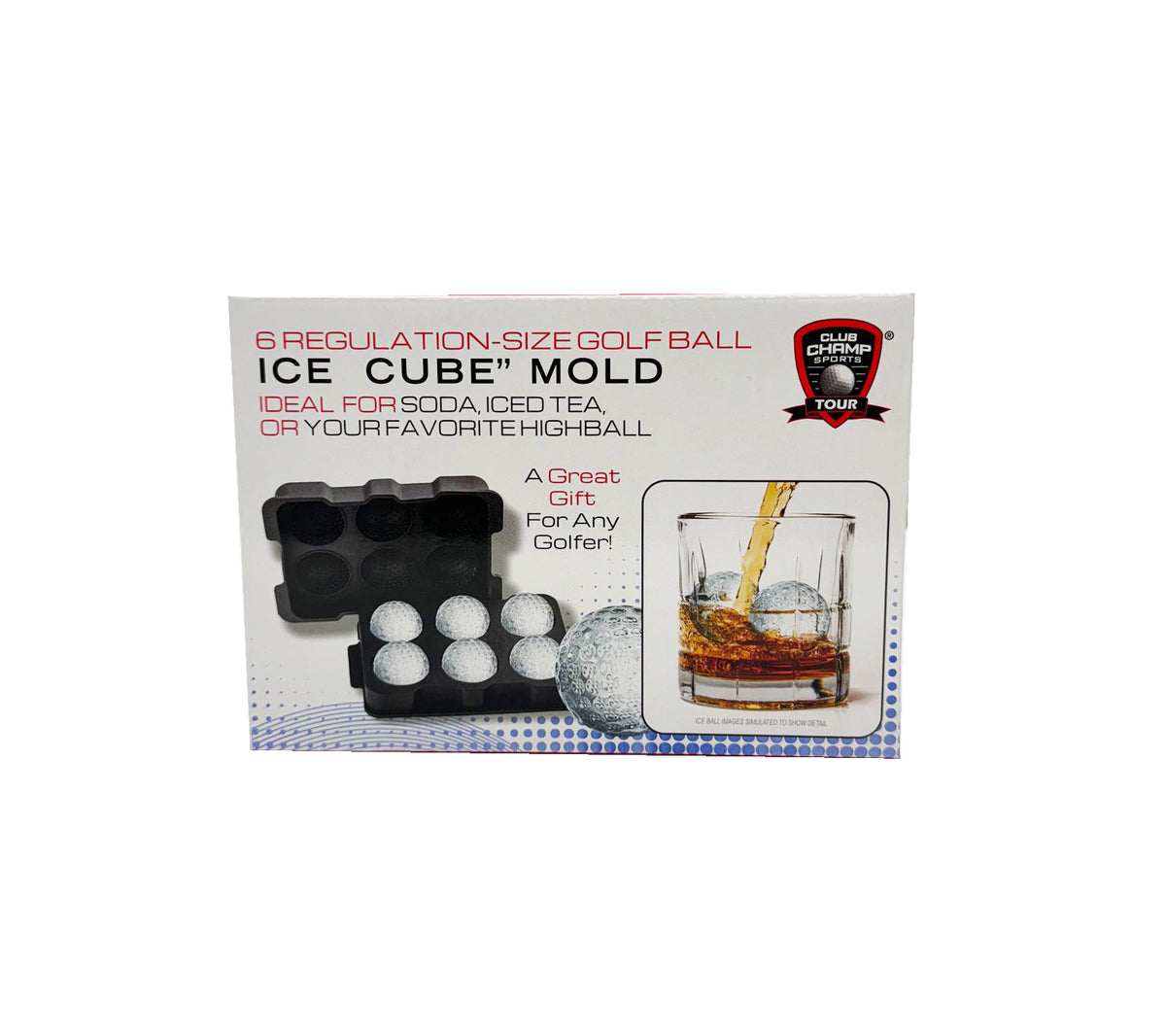 Golf Ball Ice Cube Tray: Add a Fun Twist to Your Drinks with Golf ...