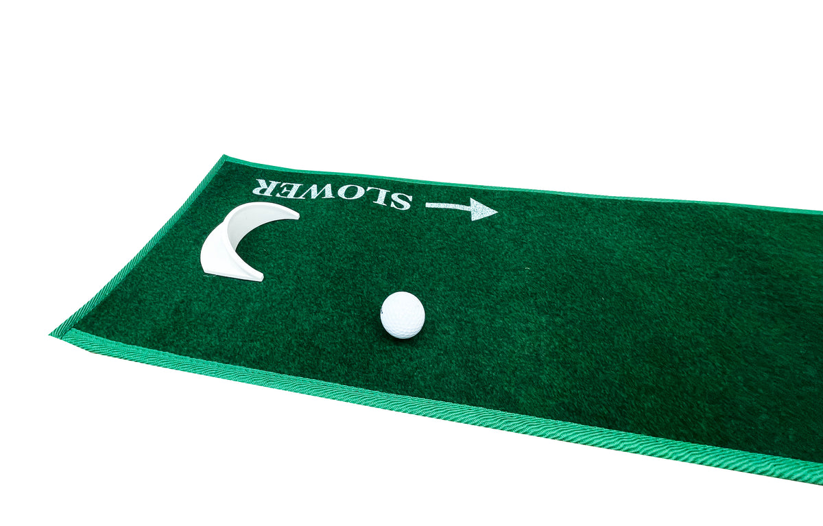 JEF World of Golf 8' Long, 14" Wide Dual Speed Putting Mat – Golf Gifts ...